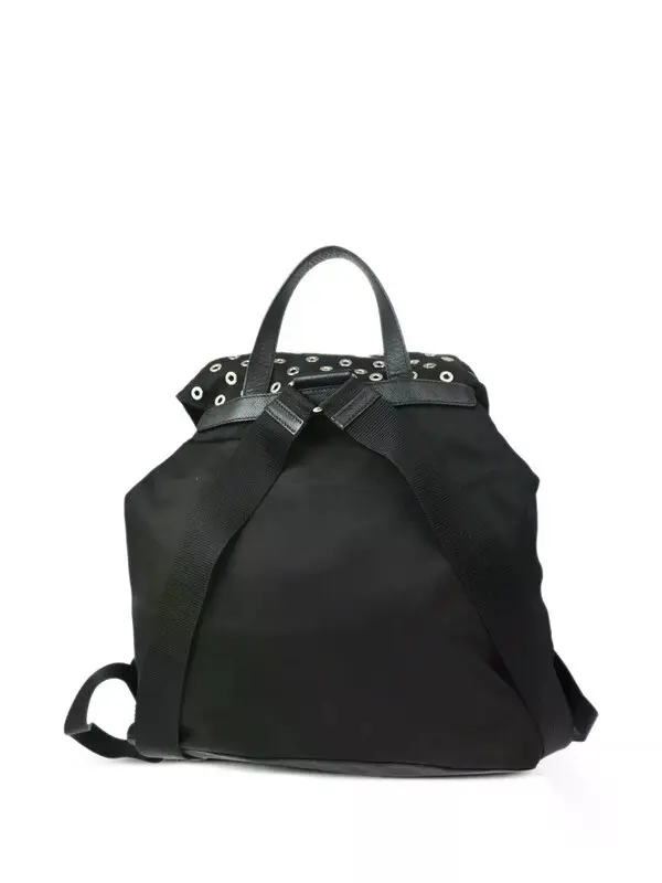 Prada 2010s Triangle-logo Backpack