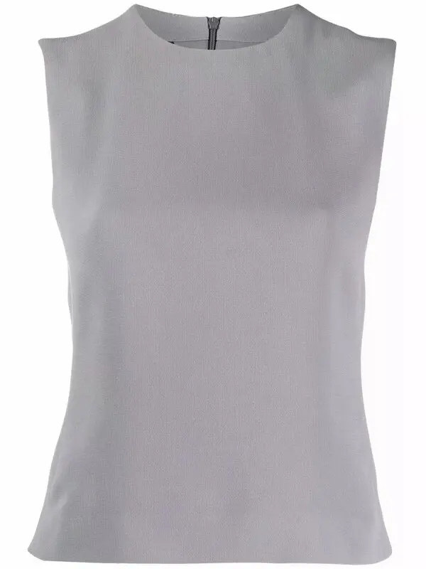 Giorgio Armani 1990s Round-neck Sleeveless Top