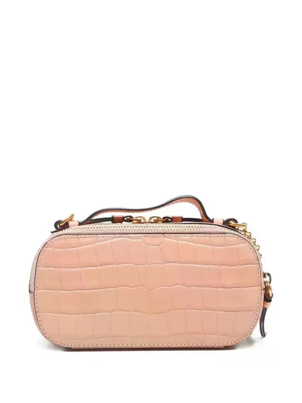 Chloé 2020s Embossed Leather Cross Body Bag