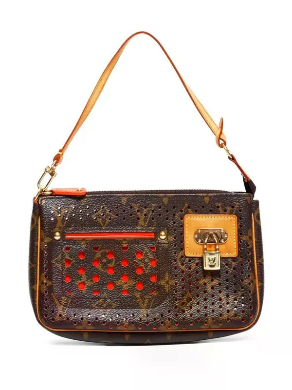 LOUIS VUITTON 2008 Monogram Perforated Shoulder Bag
