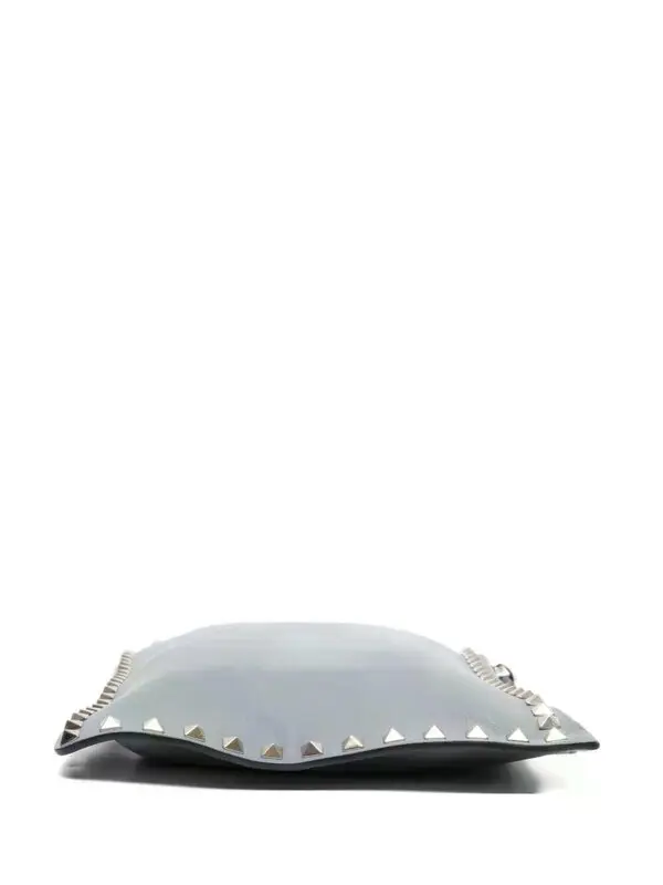 Valentino Garavani Stud-embellished Leather Clutch Bag