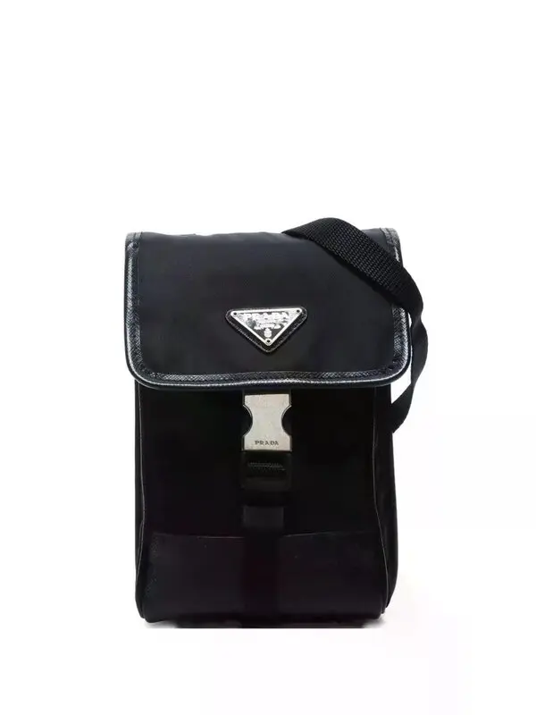 Prada 2010s Triangle-logo Cross Body Bag