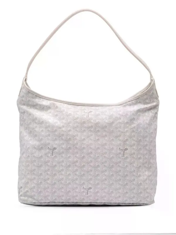 Goyard 2023 Ine Boheme Hobo Shoulder Bag - White