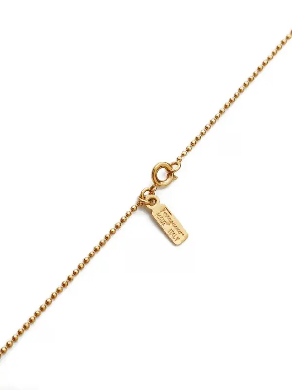 FERRAGAMO 2000s Cube Necklace