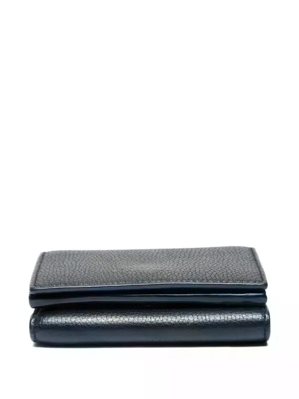 Bottega Veneta 2010s Tri-fold Leather Wallet - Black