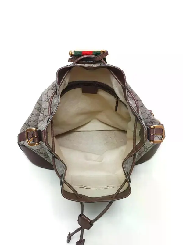 Gucci 2000s Gg Canvas Backpack