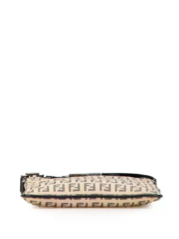 Fendi 2000-2010 Zucchino Canvas Crossbody Bag