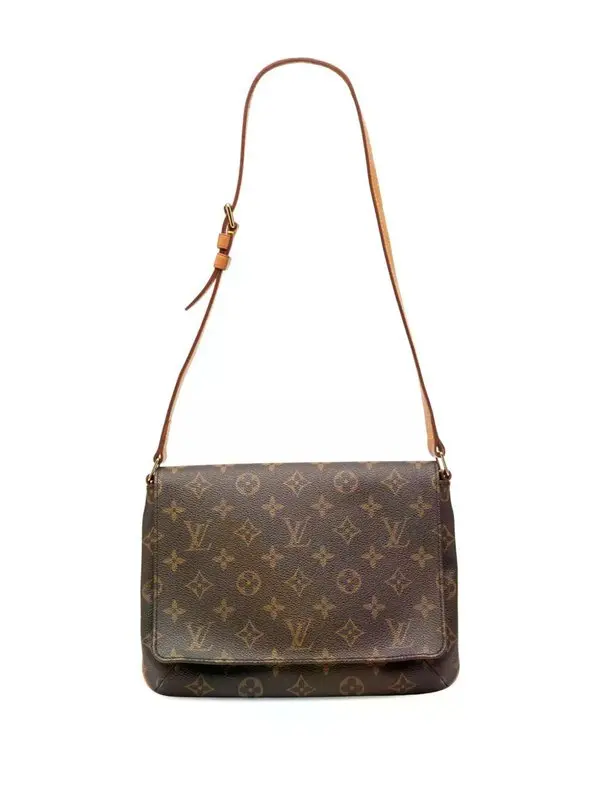 LOUIS VUITTON 2001 Monogram Musette Tango Short Strap Shoulder Bag