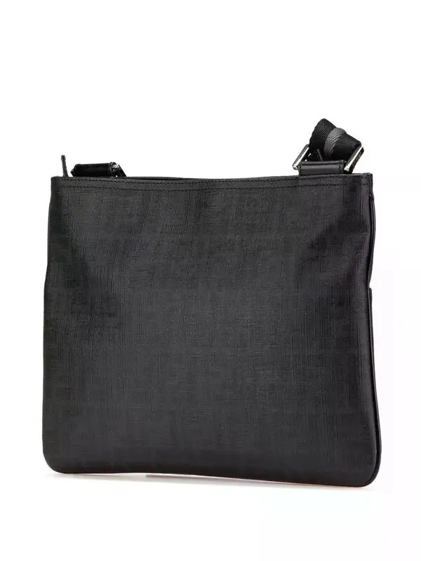 Fendi 2010-2024 Zucca Coated Canvas Crossbody Bag