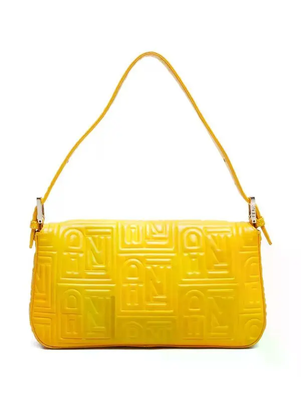 Fendi 2010 Baguette Shoulder Bag - Yellow