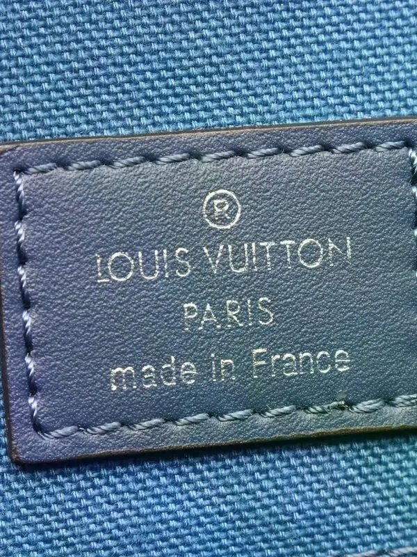 LOUIS VUITTON 2019 Monogram Giant Escale Onthego Gm Satchel - Blue