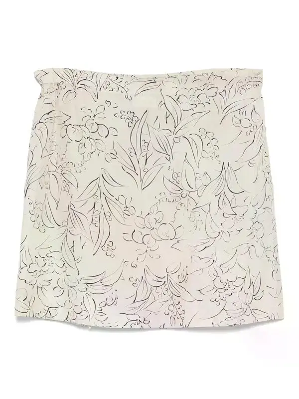 Marni 2010s Silk Skirt
