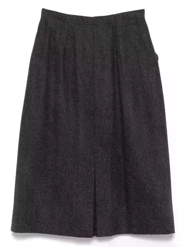 Giorgio Armani 1990s Wool Mini Skirt