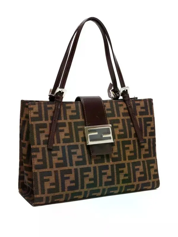 Fendi 1990-2000 Zucca-pattern Shoulder Bag