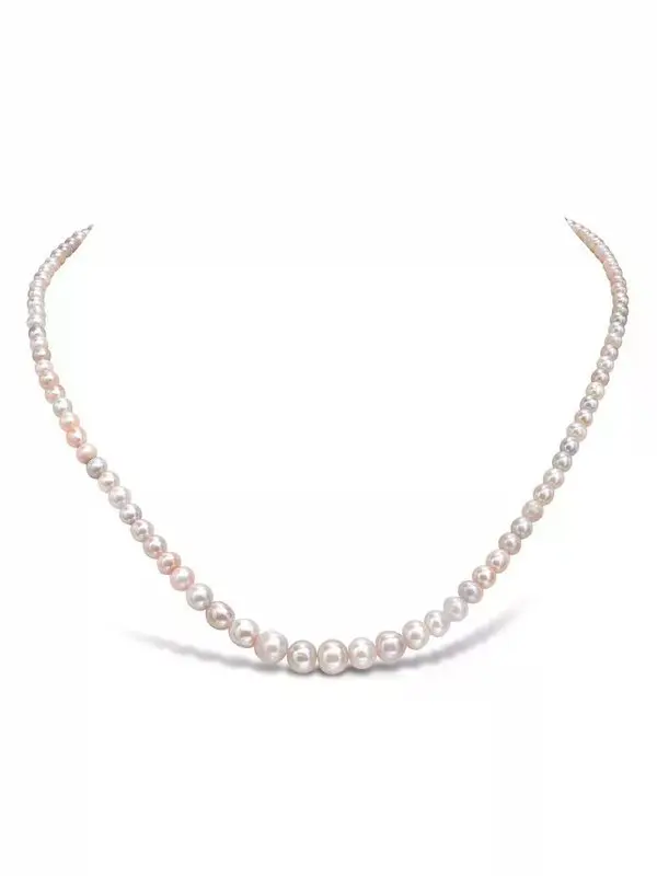 PRAGNELL Platinum Belle Époque Pearl Necklace - Silver