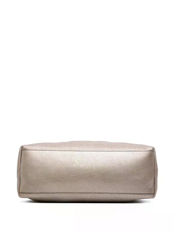 Gucci 2016-2025 Medium Metallic Leather Soho Chain Tote Bag