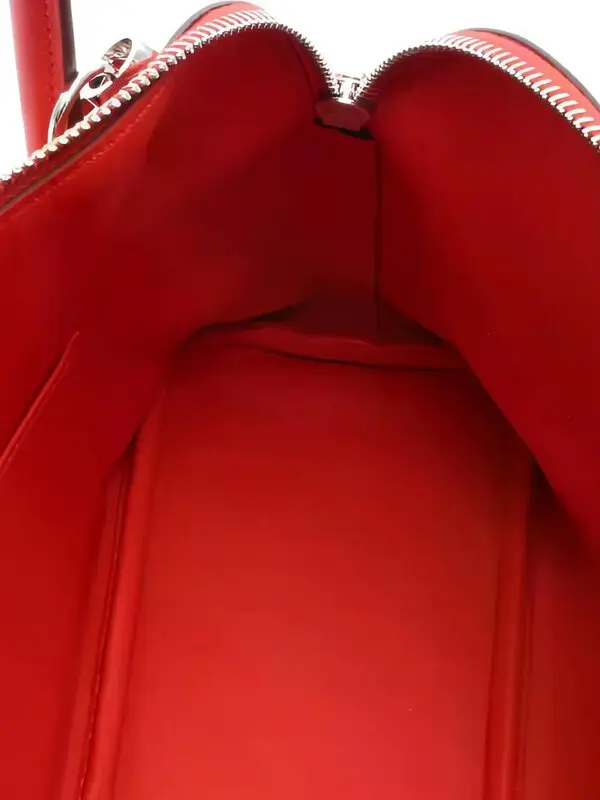Hermès 27 Bolide Handbag With Detachable Strap - Red