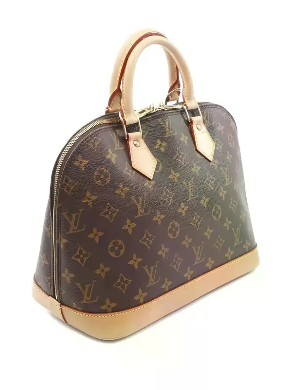LOUIS VUITTON Alma Pm Monogram Handbag - Brown