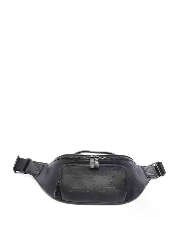 LOUIS VUITTON Monogram Rush Bum Bag - Black