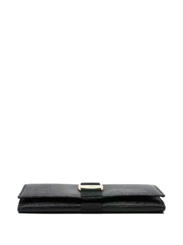 FERRAGAMO 2000s Vara Textured Wallet