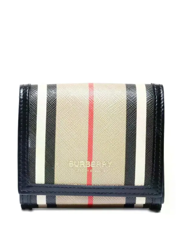 Burberry 2015-2025 Tartan Wallet - Neutrals