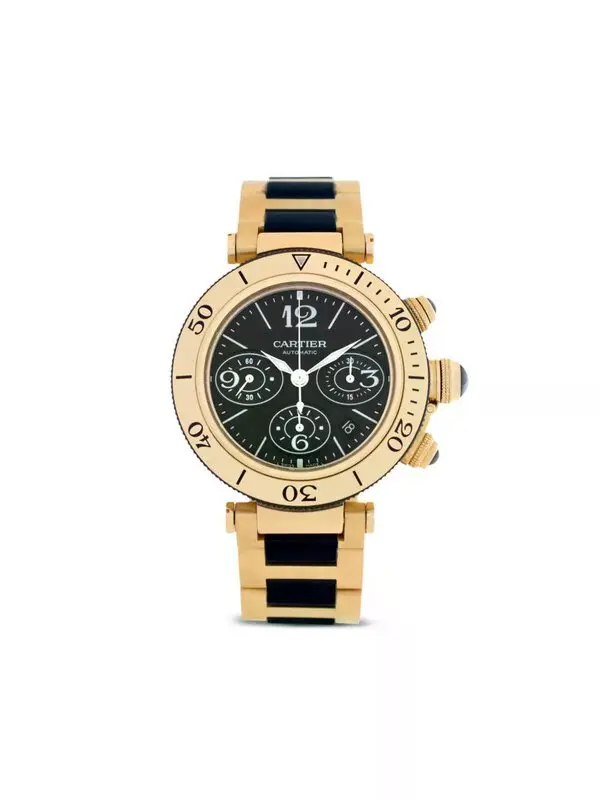 CARTIER Pasha Seattimer Chronograph 42mm - Black