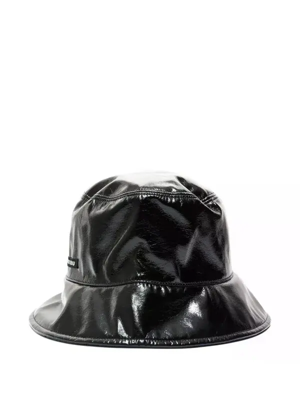 Miu Miu Logo-patch Bucket Hat