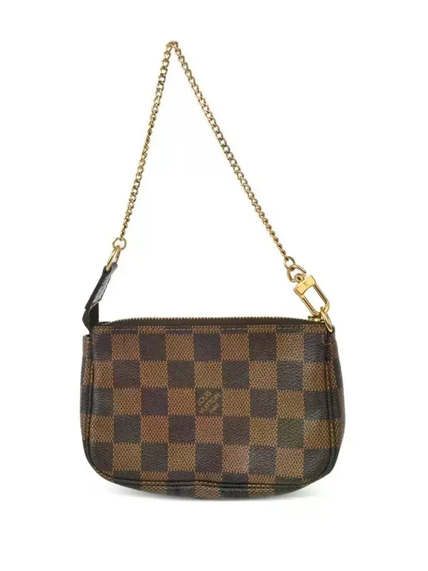 LOUIS VUITTON 2008 Mini Pochette Accessoires - Brown