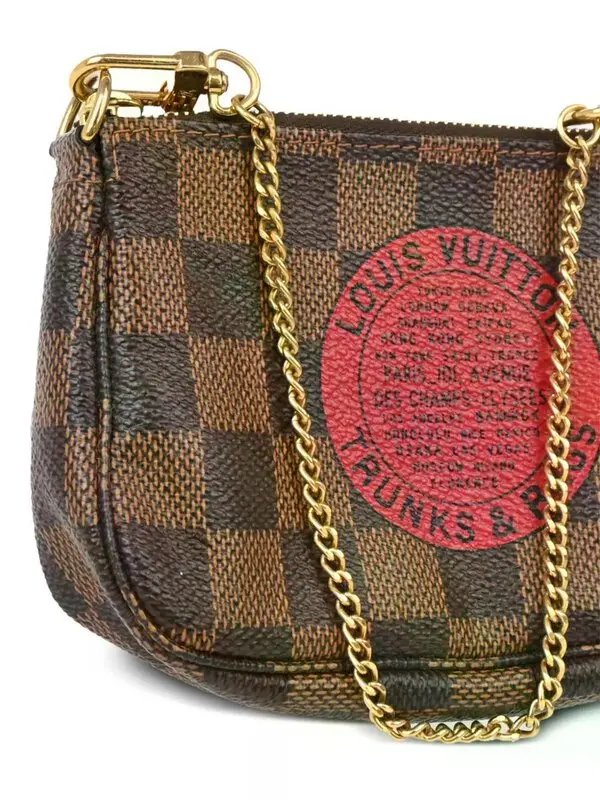 LOUIS VUITTON 2008 Mini Pochette Accessoires - Brown
