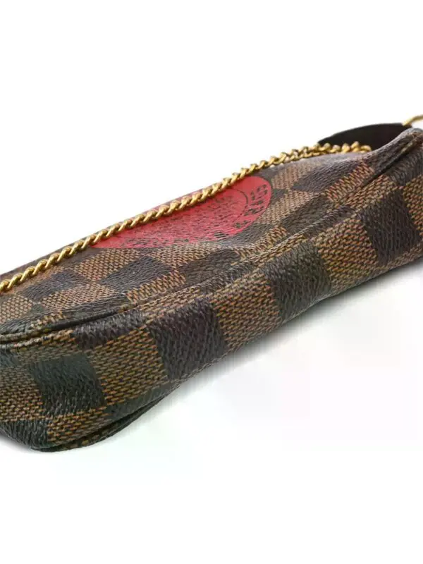 LOUIS VUITTON 2008 Mini Pochette Accessoires - Brown