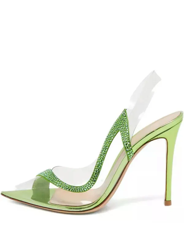 GIANVITO ROSSI 2024 Slingback Pumps - Green