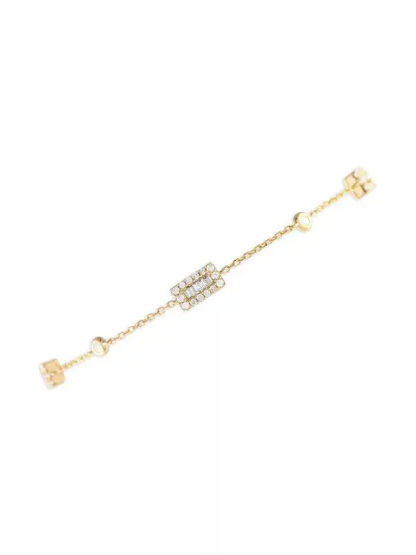 LB EXCLUSIVE 14k Yellow Diamond Bracelet - Gold