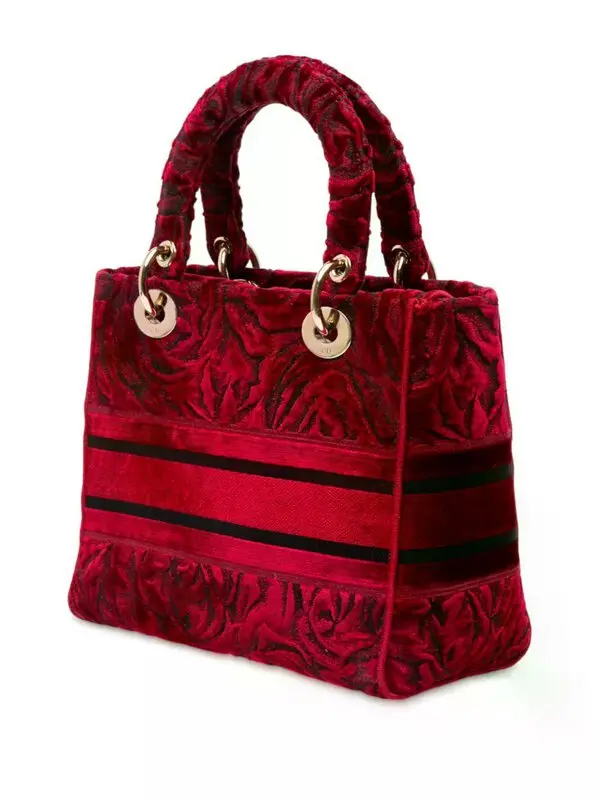 Dior Lady D-lite Satchel - Red