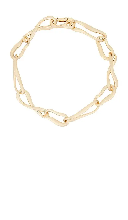 Cult Gaia Vera Necklace - Brushed Brass