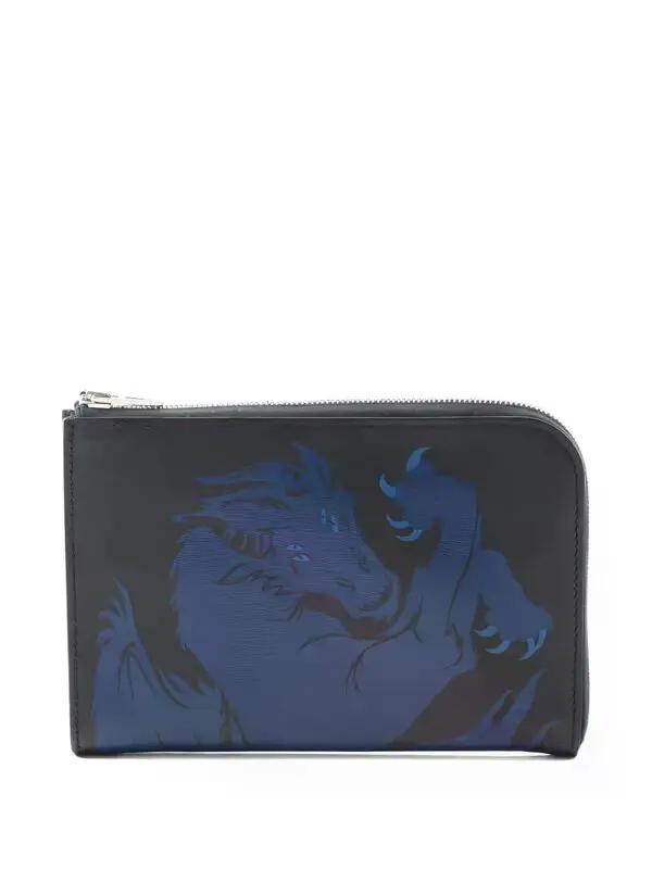 Hermès 2020 Remix Duo Chimeres Wallet - Black