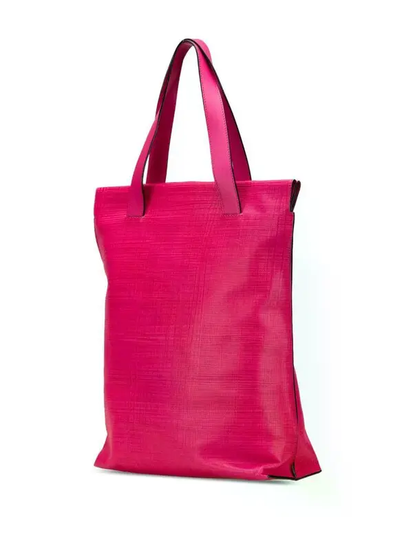 Loewe Anagram Leather Shopper Tote Bag - Pink