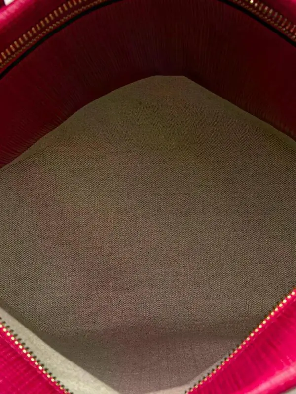 Loewe Anagram Leather Shopper Tote Bag - Pink