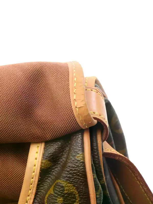 LOUIS VUITTON Saumur 35 Monogram Buckle Shoulder Bag