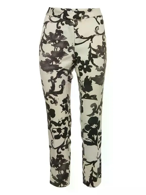 Moschino Floral-print Trousers