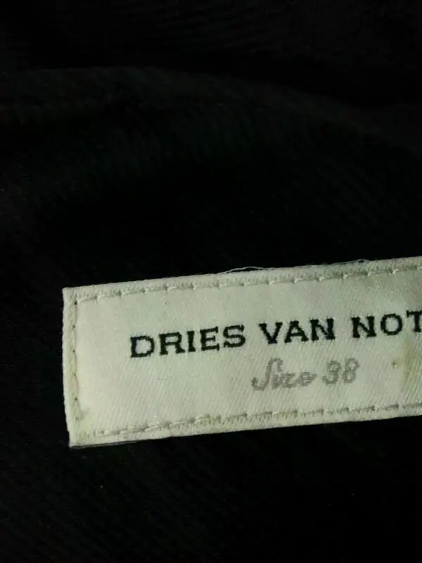 Dries Van Noten Pleated Long-sleeve Dress