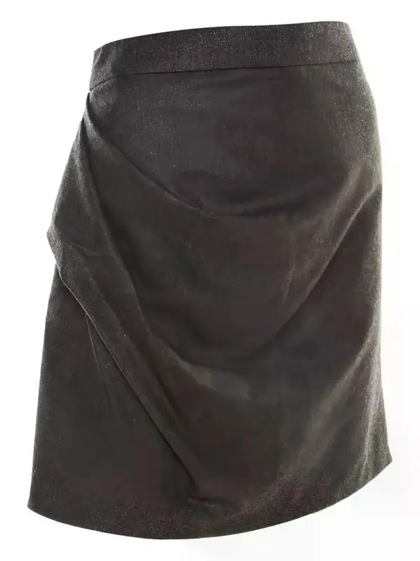 Emporio Armani Draped Midi Skirt