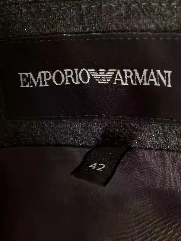 Emporio Armani Draped Midi Skirt