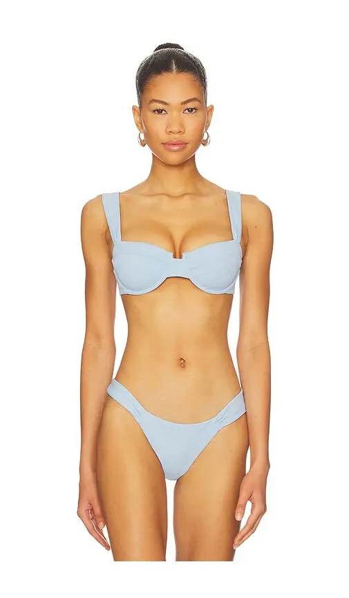 Devon Windsor Josephine Underwire Bikini Top - Skylar