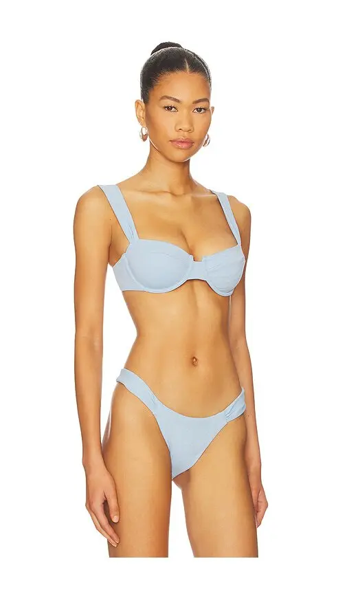 Devon Windsor Josephine Underwire Bikini Top - Skylar