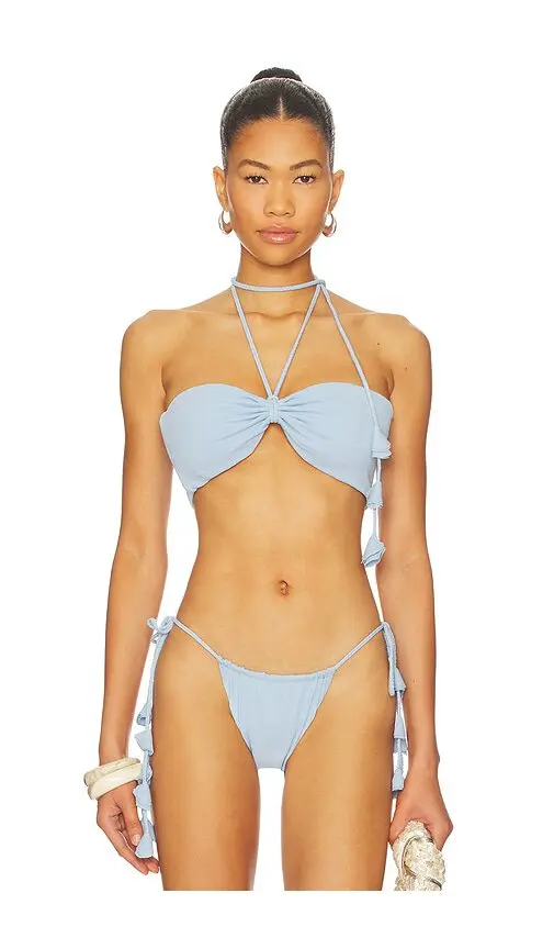 Devon Windsor Eleanor Halter Bikini Top - Skylar