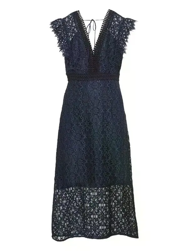 Sandro Floral-lace Dress