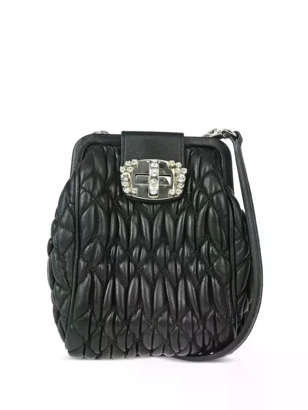 Miu Miu 2010s Matelassé Shoulder Bag
