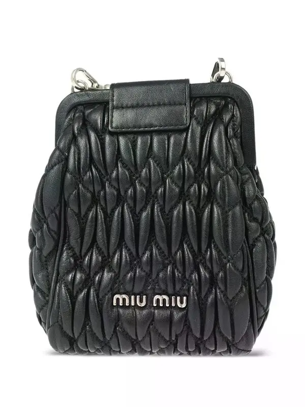 Miu Miu 2010s Matelassé Shoulder Bag