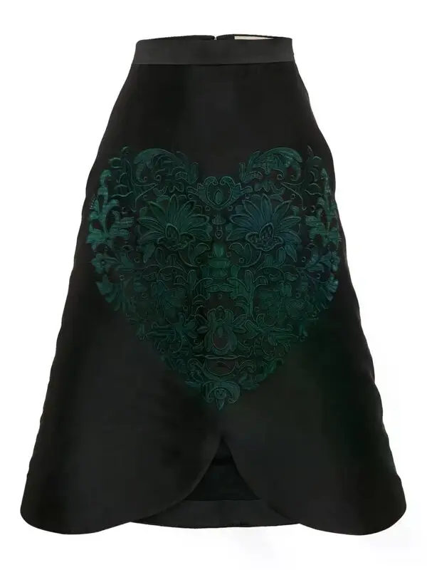 Stella McCartney Embroidered Midi Skirt