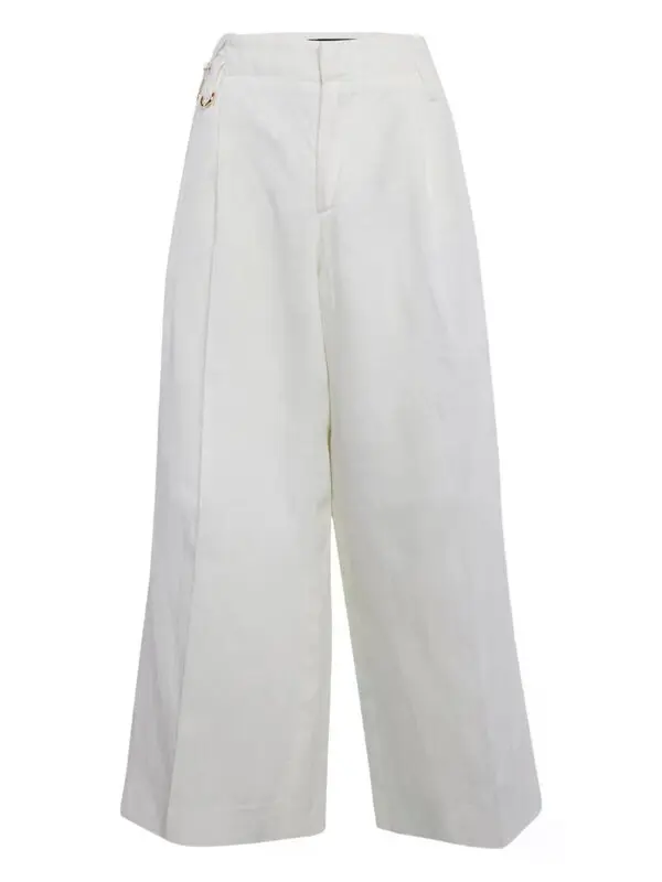 Jacquemus Pleated Linen Trousers
